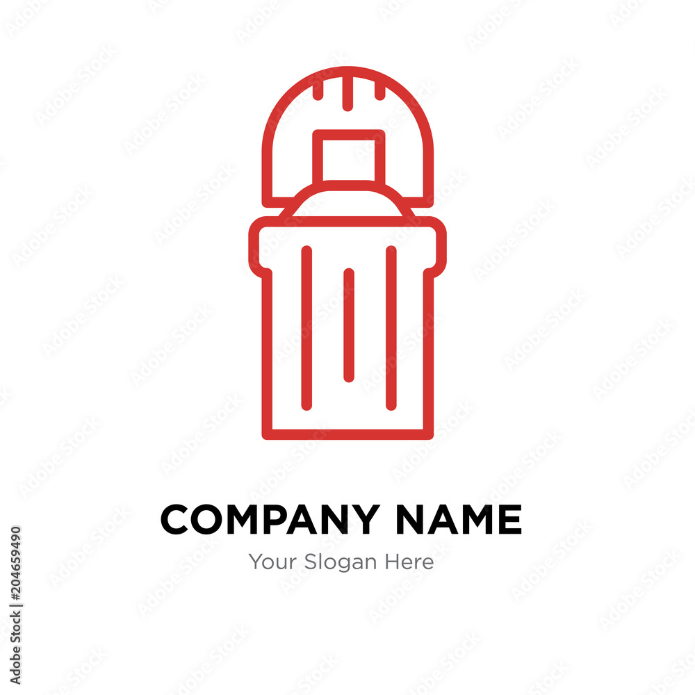 Column company logo design template, colorful vector icon for your ...