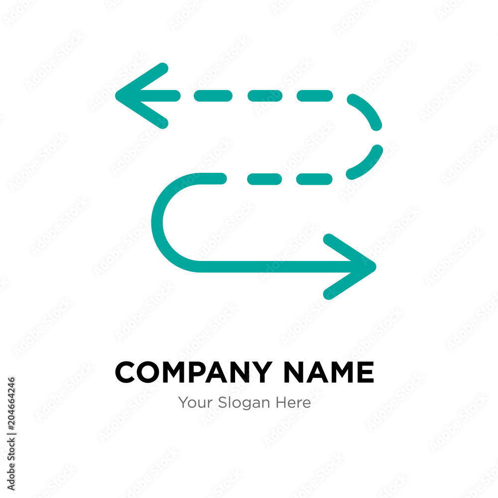 Curved Arrow Template