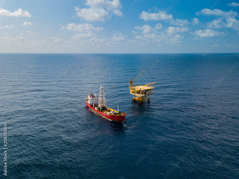 Soil Boring Boat (a geotechnical drilling cum analogue survey vessel ...