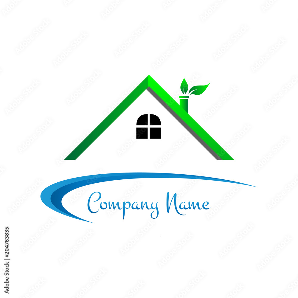 Real Estate House Logo
