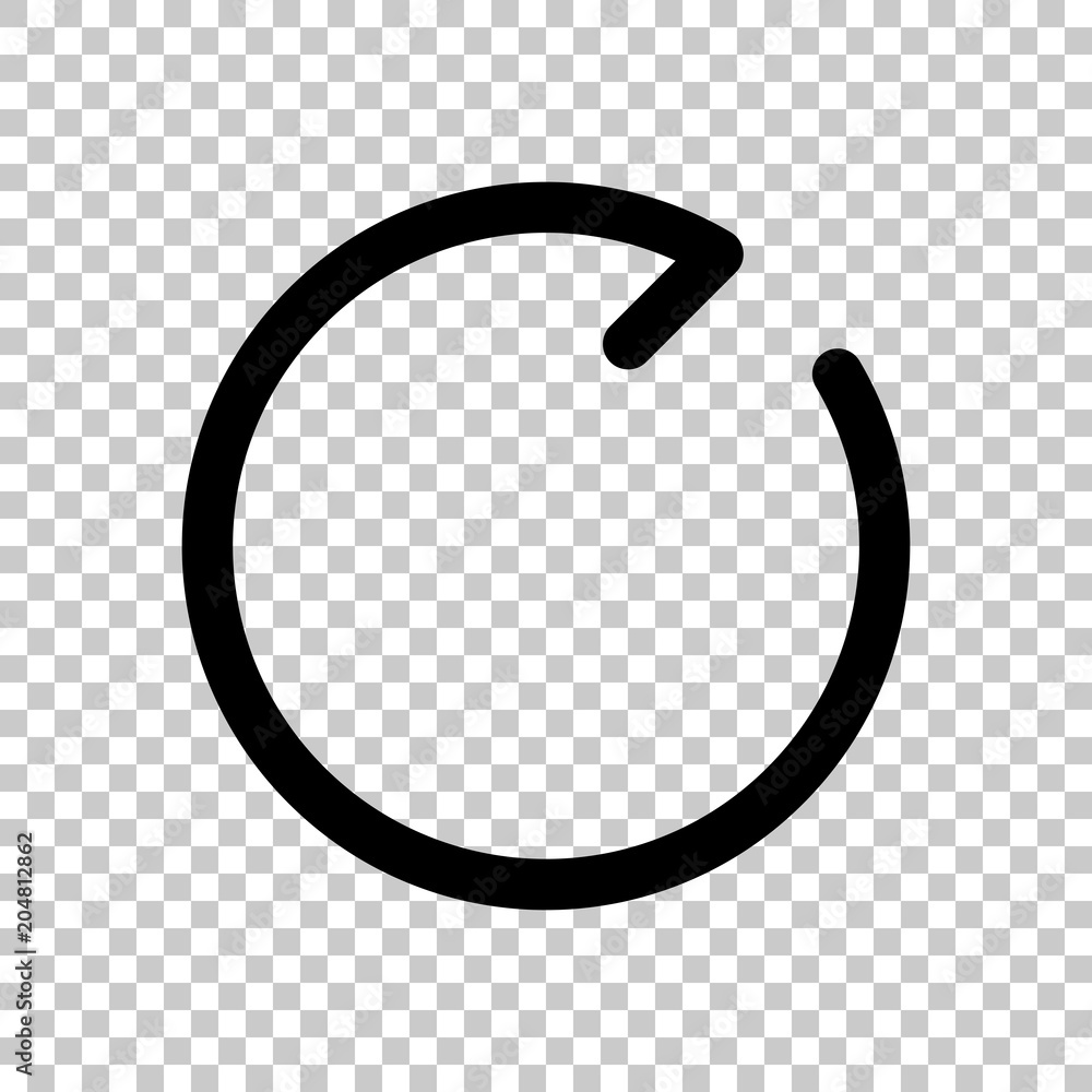 Vecteur Stock Simple arrows, update, reload, clockwise direction ...