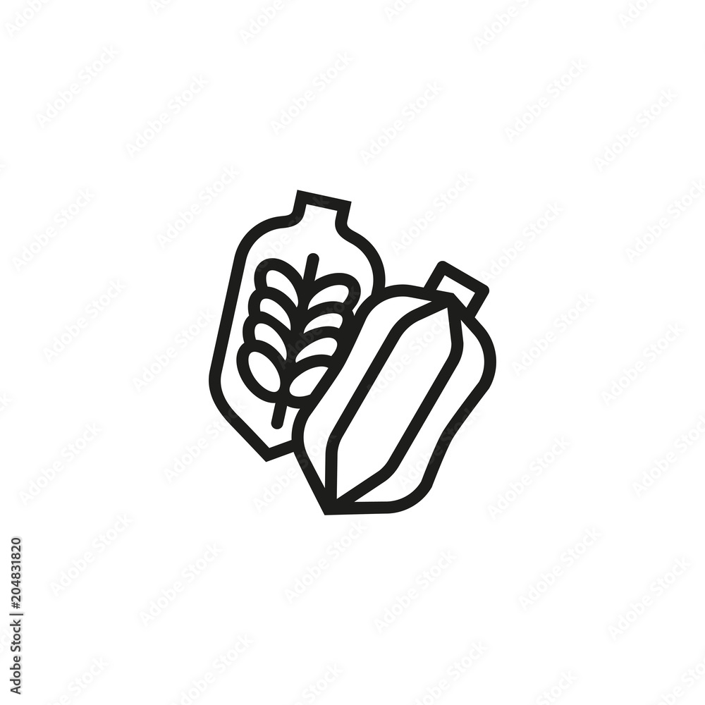 Cacao pod icon Stock Vector | Adobe Stock