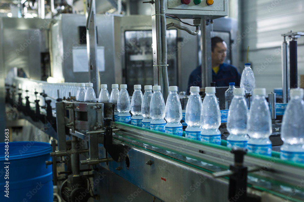 Water factory - Water bottling line for processing and bottling pure ...