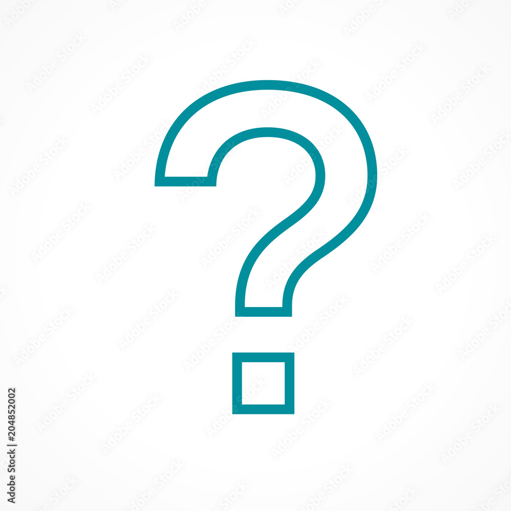 point d'interrogation Stock Vector | Adobe Stock