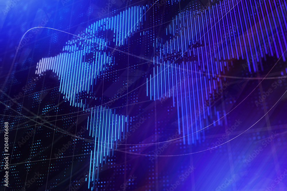 Digital map backdrop Stock Illustration | Adobe Stock