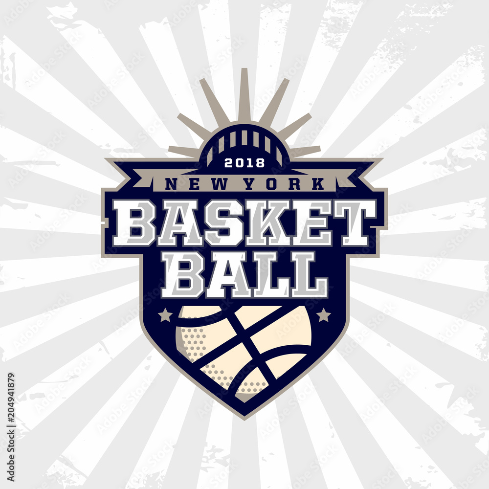 Modern professional basketball logo for sport team Stock Vector | Adobe ...