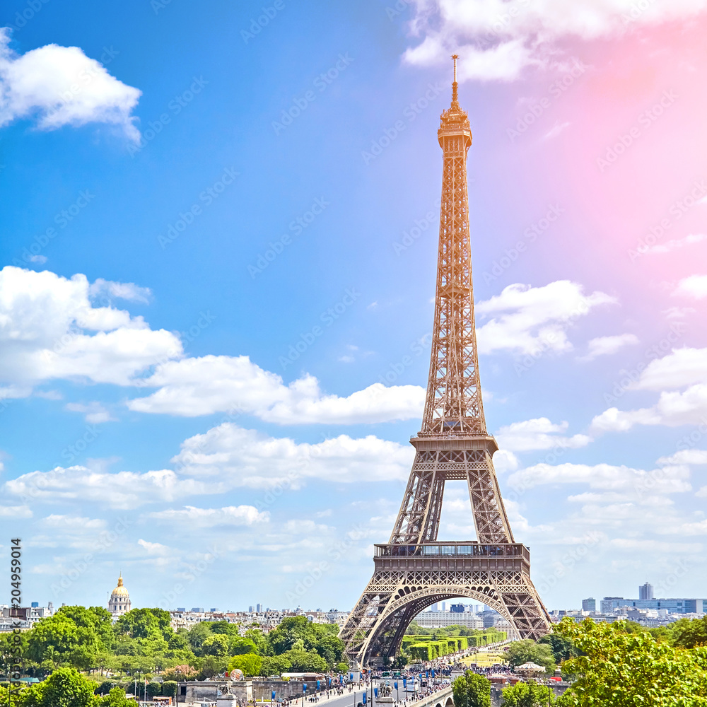 Eiffel Tower Paris At Day