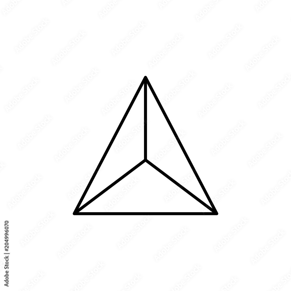 3d Geometric Triangle