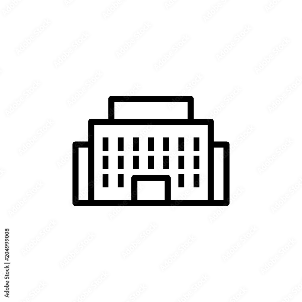 Institute Icon Vector