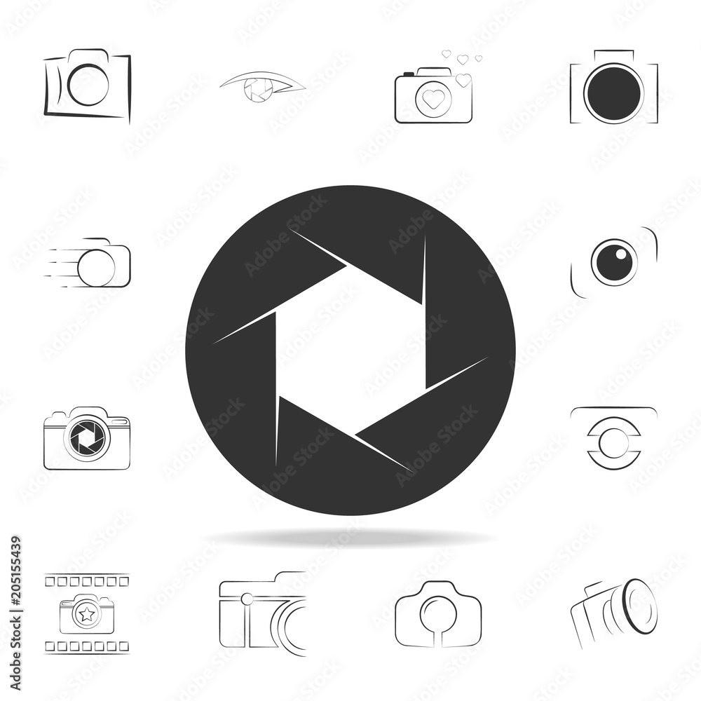 Camera Focus Symbol