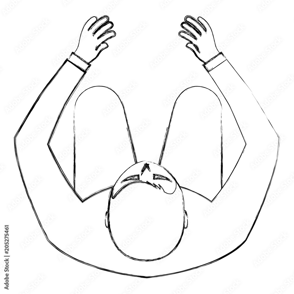 Birds Eye View Of A Person