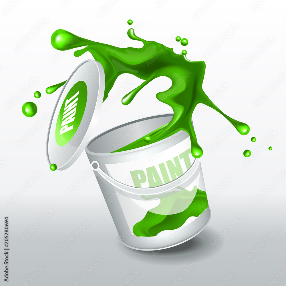 3d Paint Splash Vector