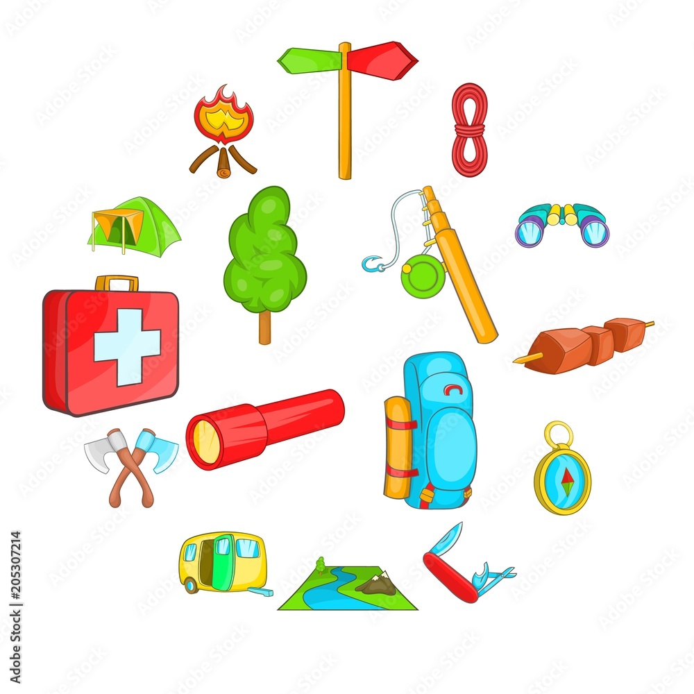 Camping Gear Clipart Adobe
