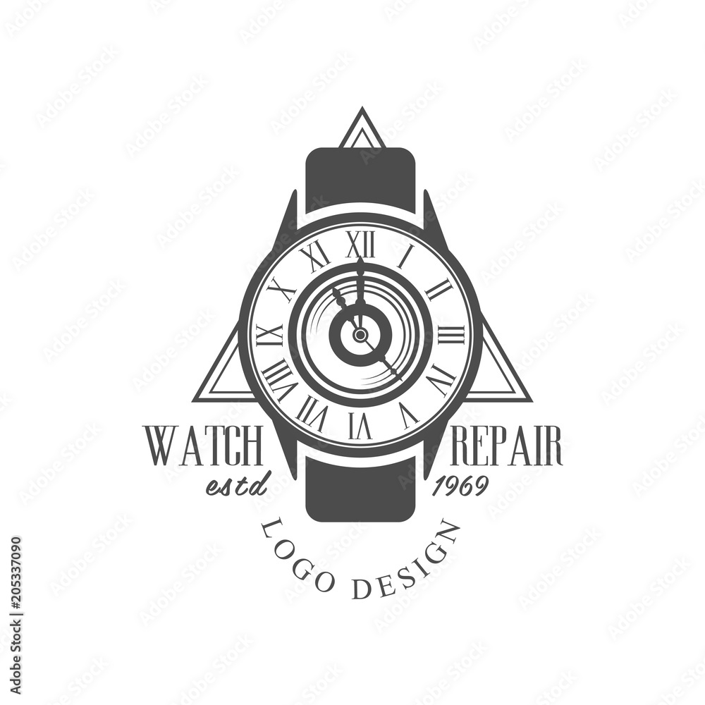 Creative Watch Logo Design