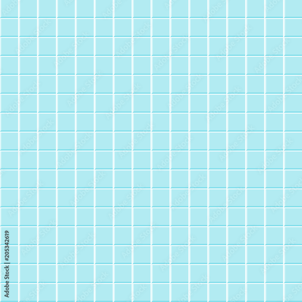 Bathroom tile seamless pattern. Flat vector cartoon illustration ...