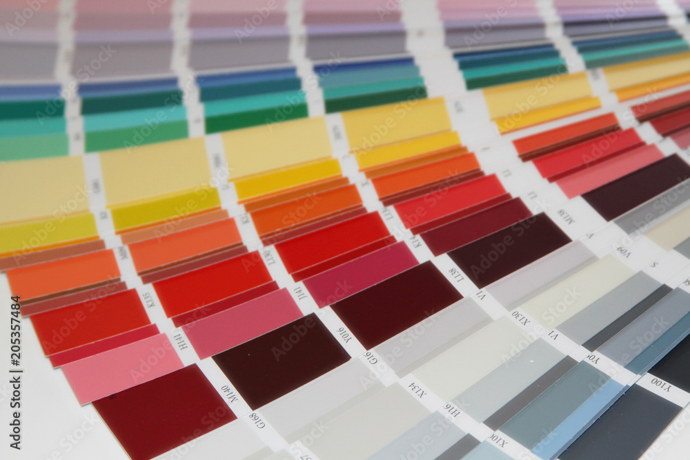 Pantone colors for paint Stock Photo | Adobe Stock