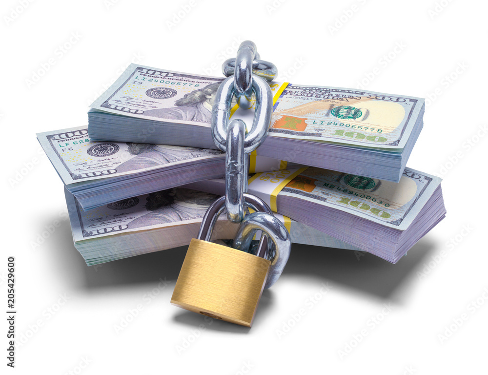 Money Locked Up Stock Photo | Adobe Stock