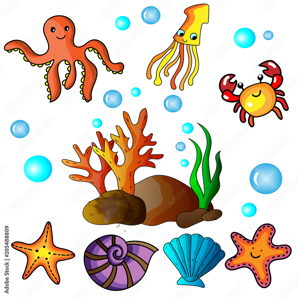 Under The Sea Drawings