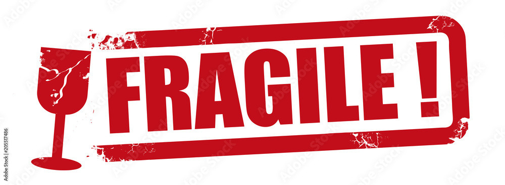 fragile stamp.stamp.sign.fragile. Stock Vector | Adobe Stock