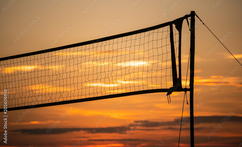 Volleyball Net Background