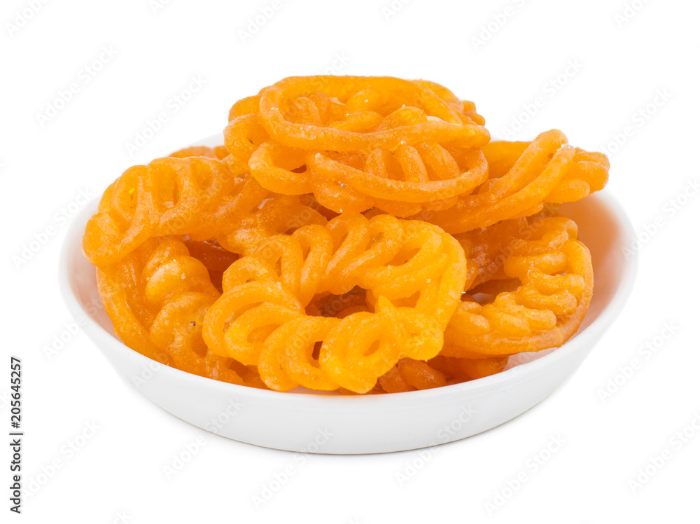 Indian Sweet Food Imarti Also Know as Amriti, Omriti, Jahangir, Jalebi ...