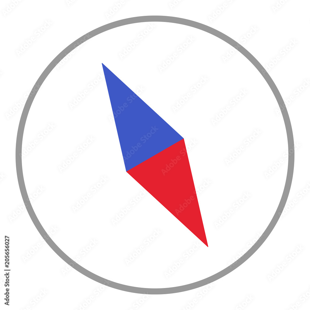 Blue Navigation Button