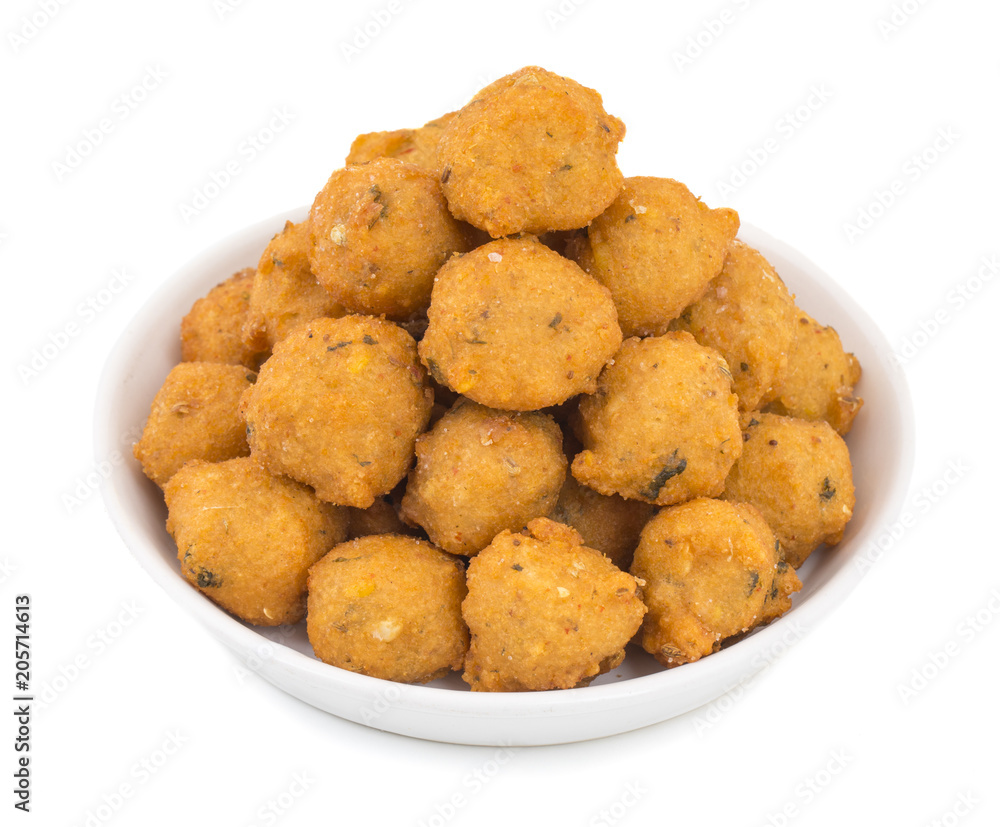 Indian Spicy Street Food Dal Vada Also Know as Moong Dal Vada, Pakoda ...