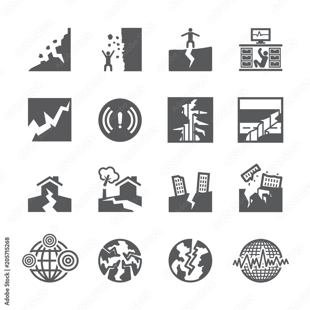 Earthquake Icon