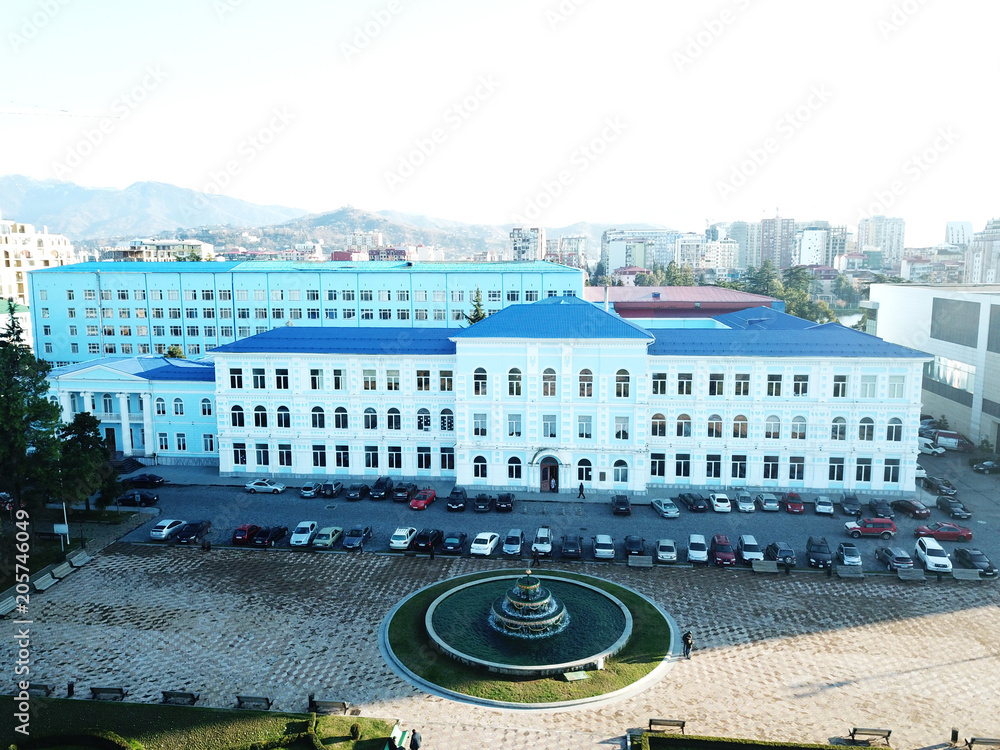 Batumi Shota Rustaveli State university (BSU) Stock Photo | Adobe Stock