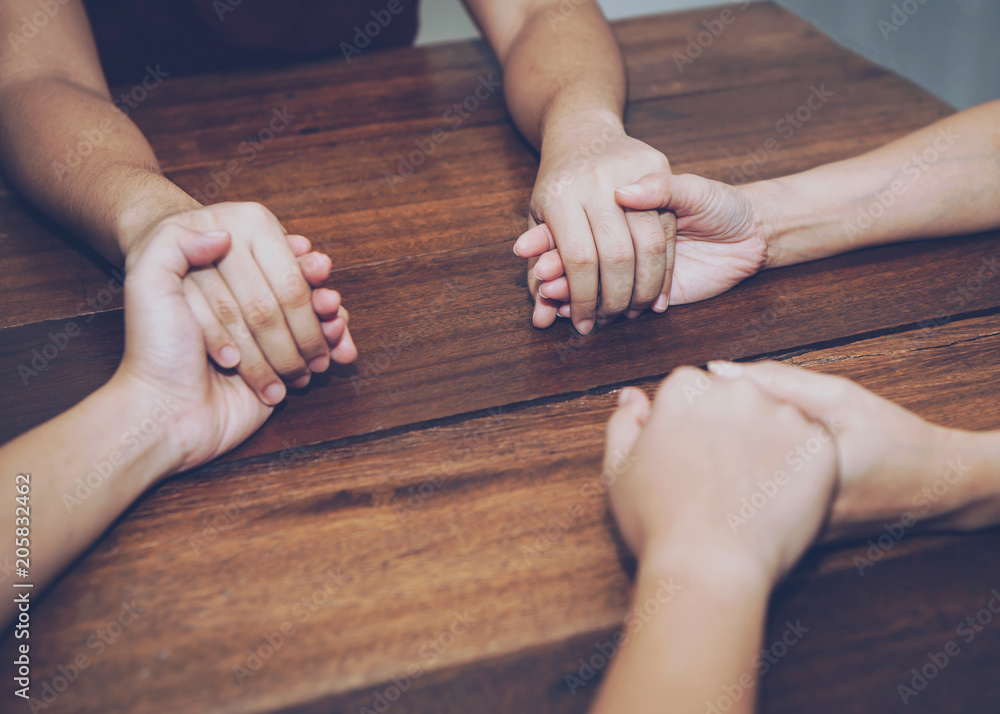 Group Prayer Background