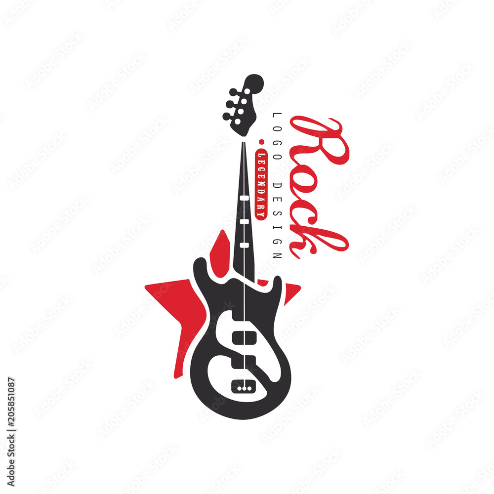 Rock Guitar Vector
