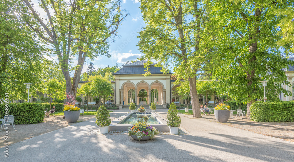 Kurpark Bad Steben Stock Photo | Adobe Stock