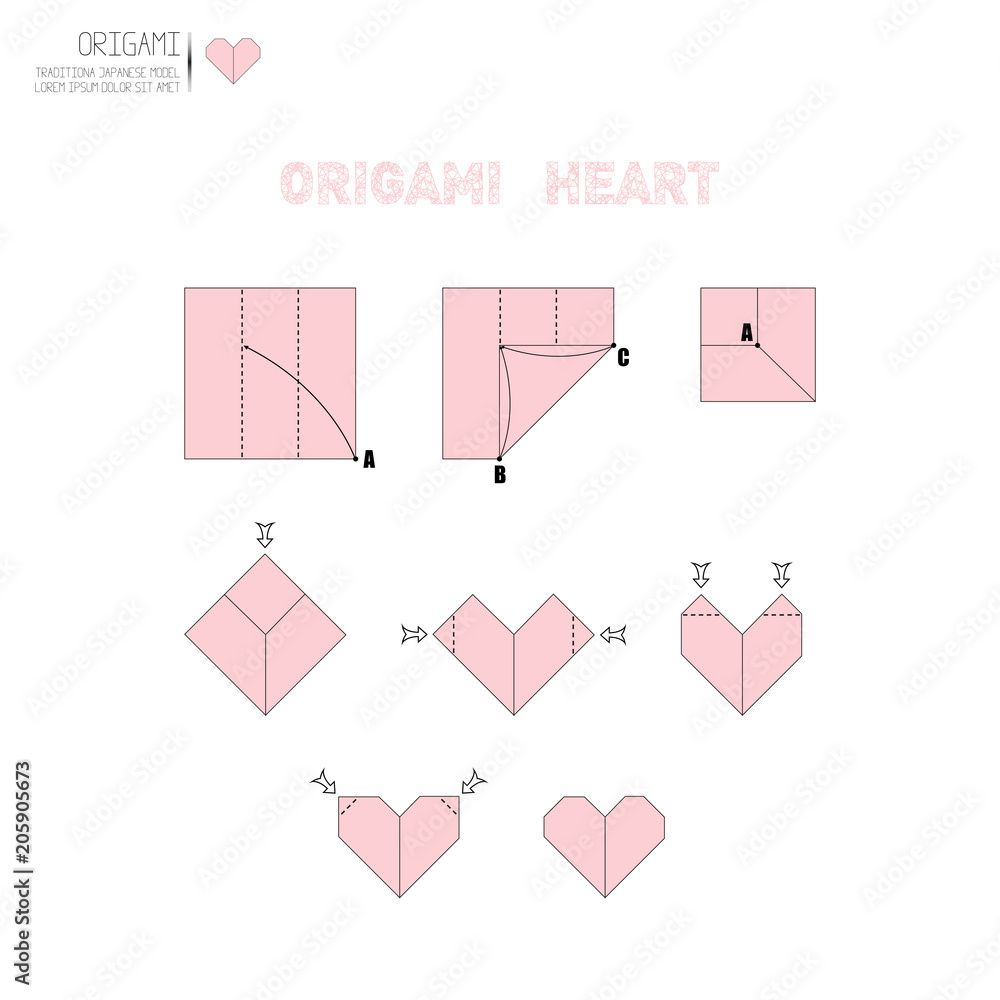 How To Make A Paper Heart Step By Step How To Make A Paper Heart Step By Step