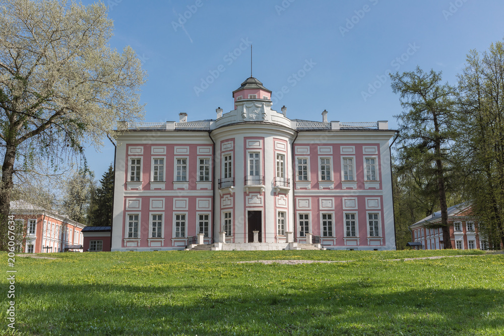 House museum of the childhood of the Russian poet A.S. Pushkin (Region of Vyazyomy) Stock Photo ...