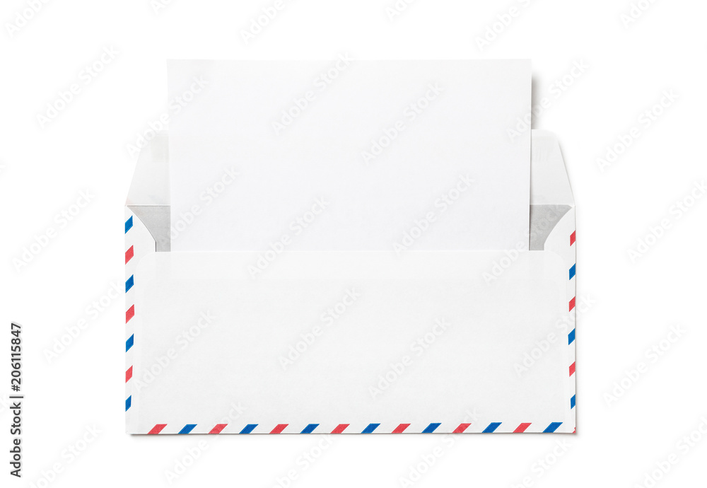 Blank Mail Envelope