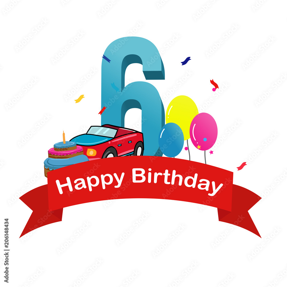 Happy 6th Birthday Boy