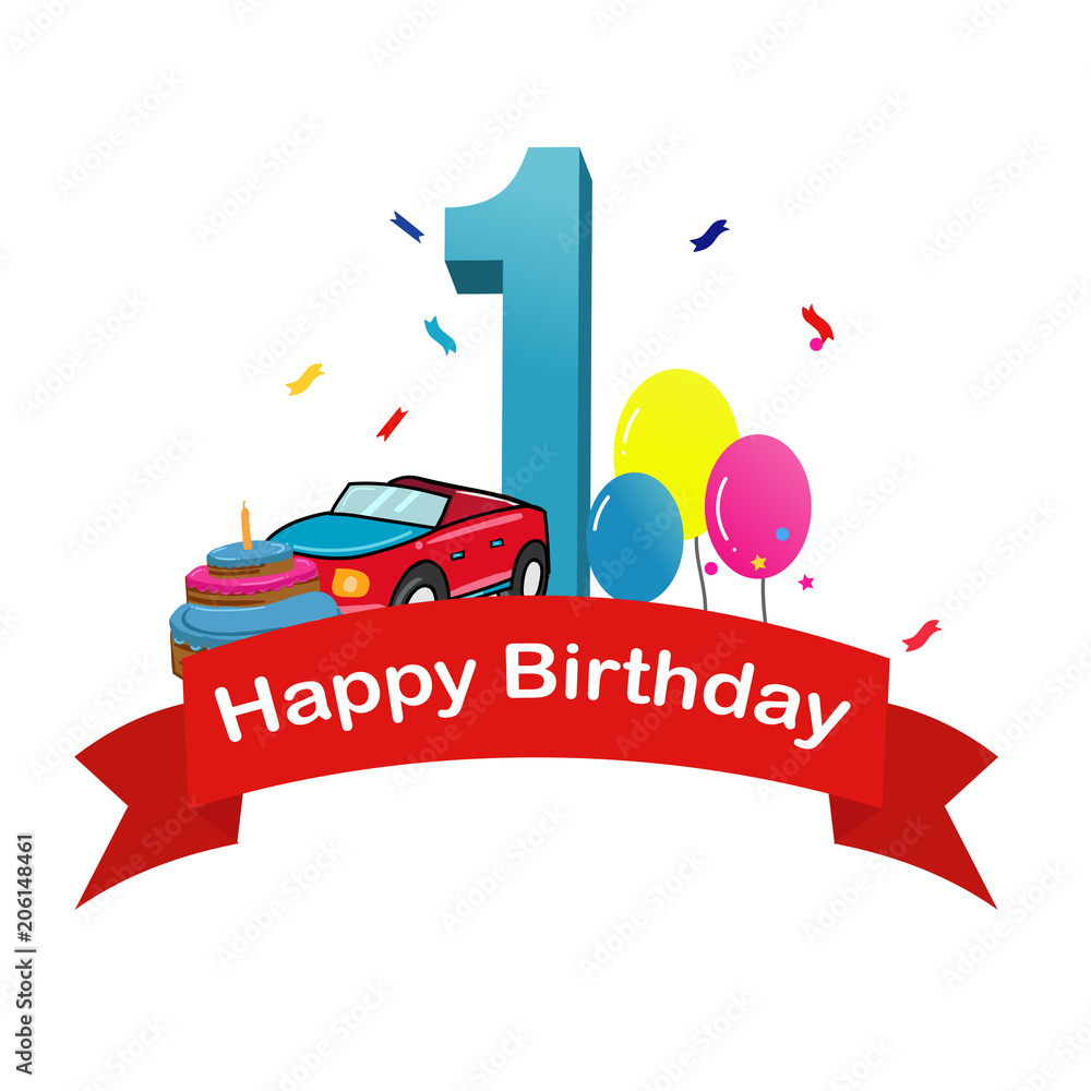 Happy 1st Birthday Baby Boy