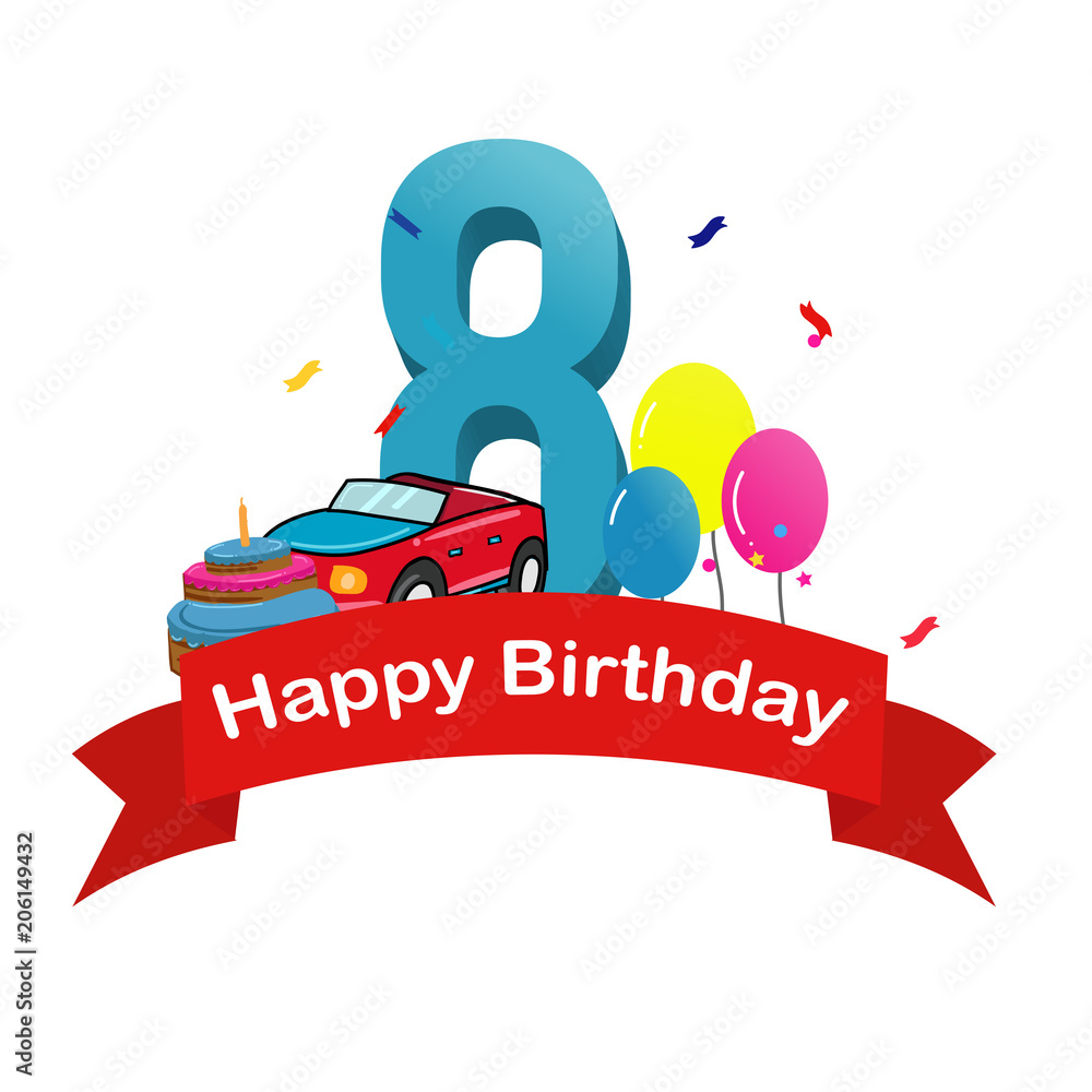 Happy 8th Birthday Boy