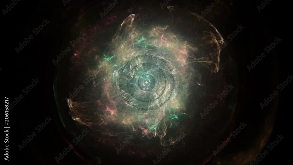 Bright star explosion (Zoomed-In) I have many space explosions in my ...