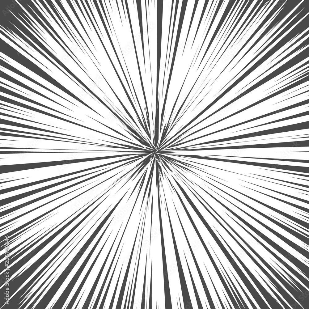 Light rays. Explosion vector illustration. Sun ray or star burst ...