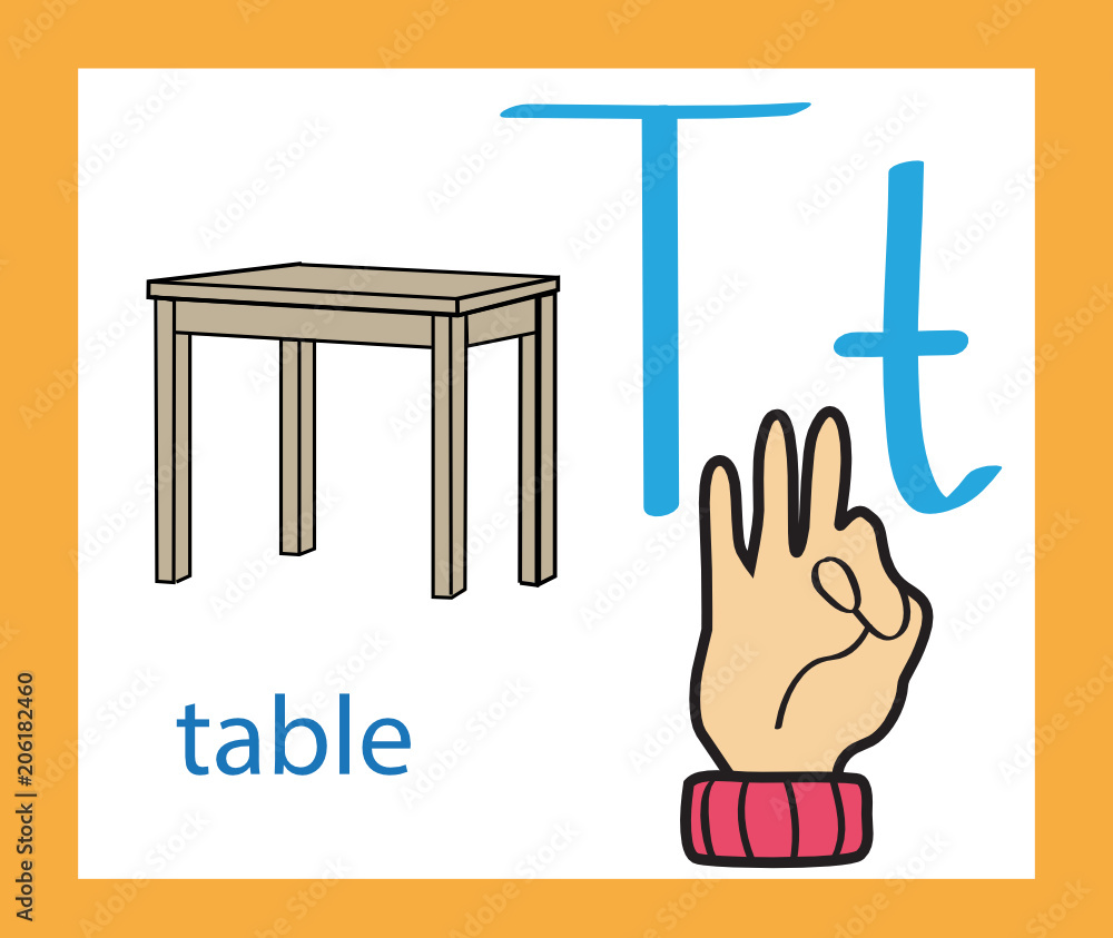 Letter T In Sign Language