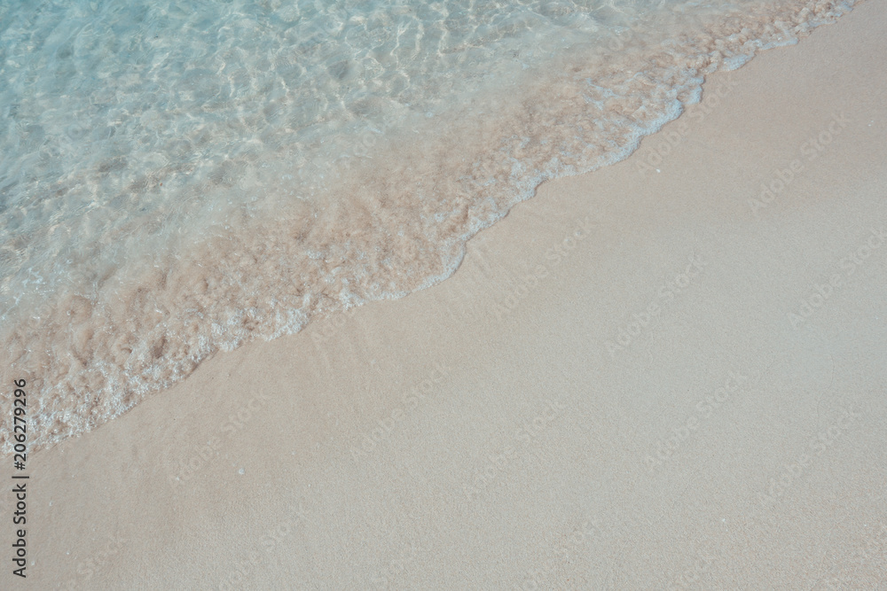 Beautiful background clean beach in summer. Royalty high-quality free ...