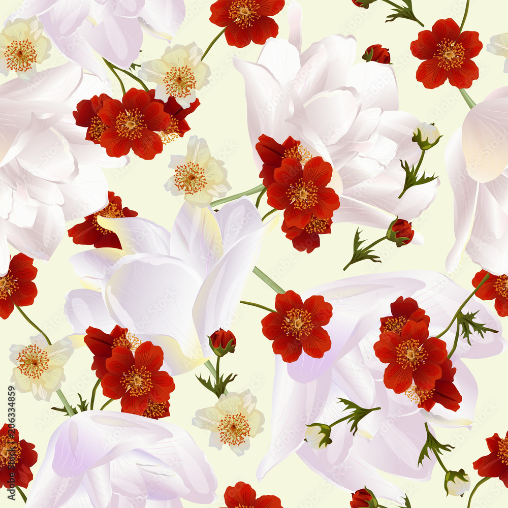Modern Floral Pattern