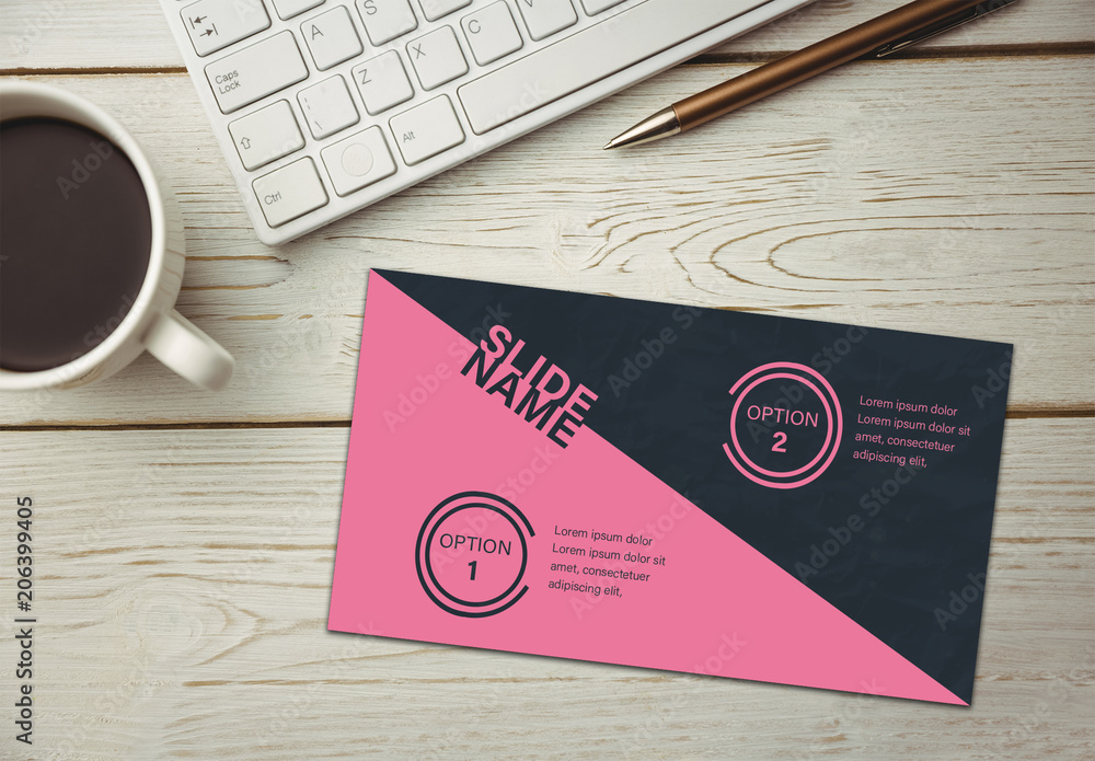 Pink and Black Infographic Layout Stock Template | Adobe Stock
