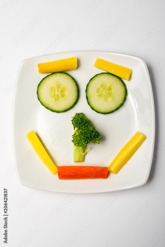 Healthy Smiley Face
