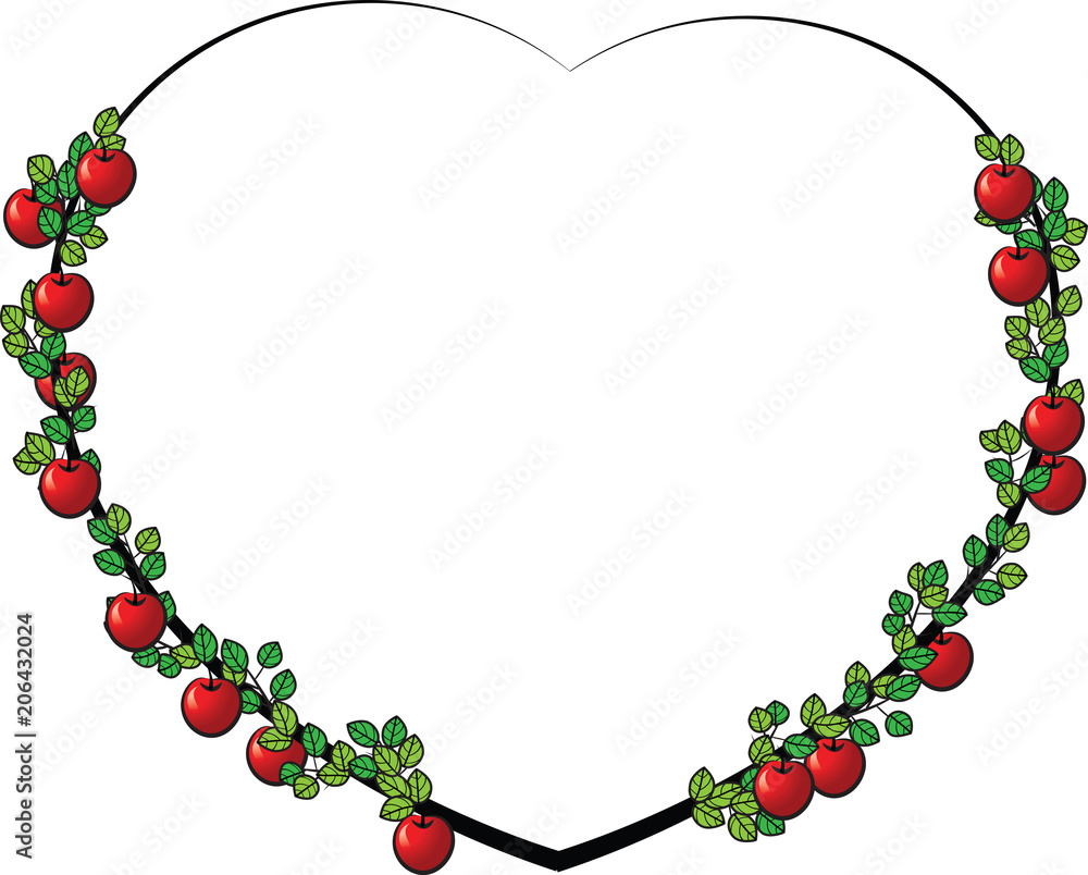 Poster apple tree border – Wall Art | UkPosters