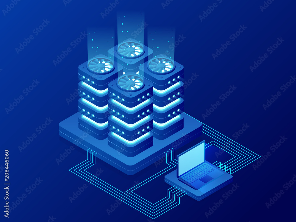 Isometric Database Network Management. Big Data processing, energy ...