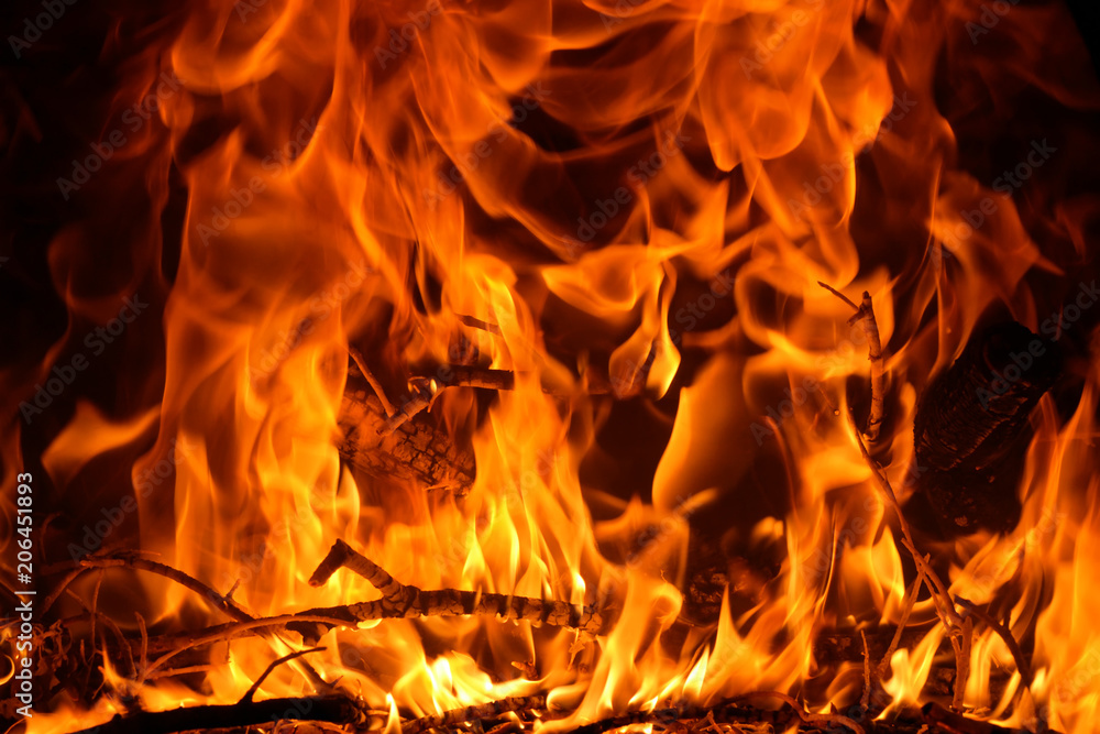 Fire and Flames Stock Photo | Adobe Stock