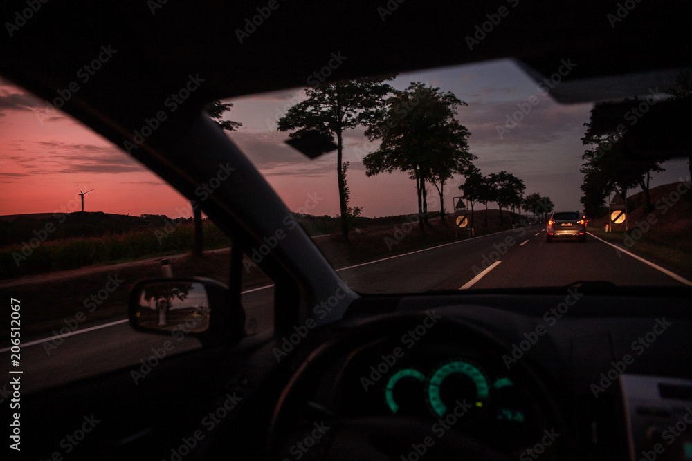 Sunset Highway Car
