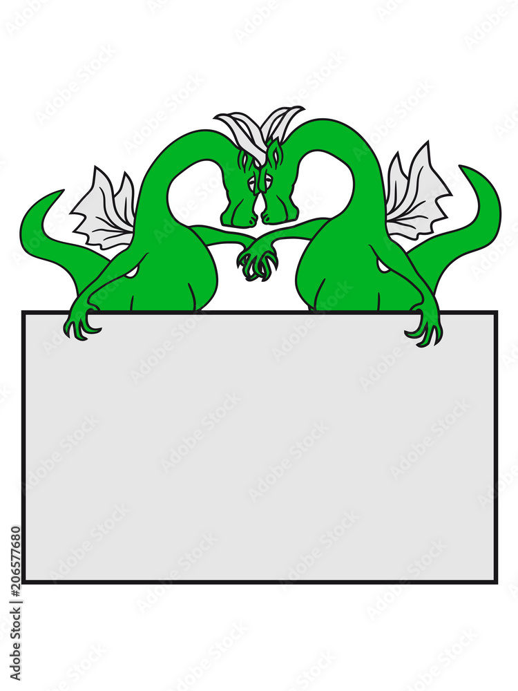ภาพประกอบสต็อก schild mauer text feld schreiben rahmen paar freunde 2 ...